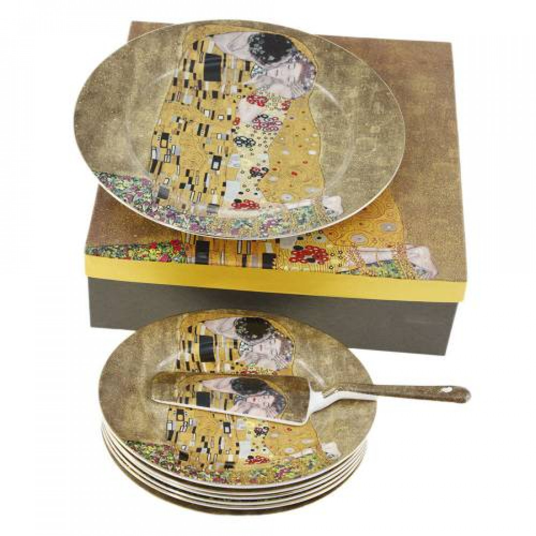 Сервиз за торта Целувката на Хит цена|Neostyle.bg